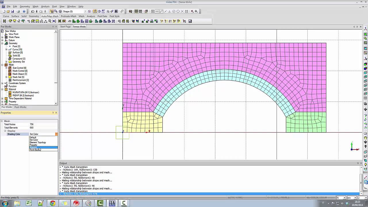 Tutorial - Entry level - Midas FEA - Masonry Bridge - YouTube