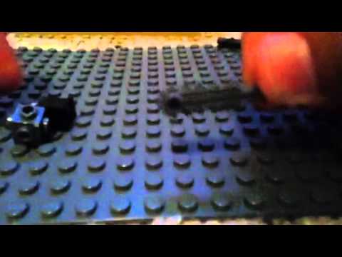 How to make a Lego AA-12 shotgun and chain saw - YouTube