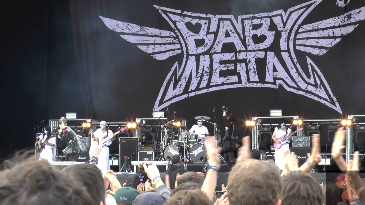 Baby Metal, Gimme Chocolate,Live@, Download Paris, 2016,FULL HD, 1080 ...