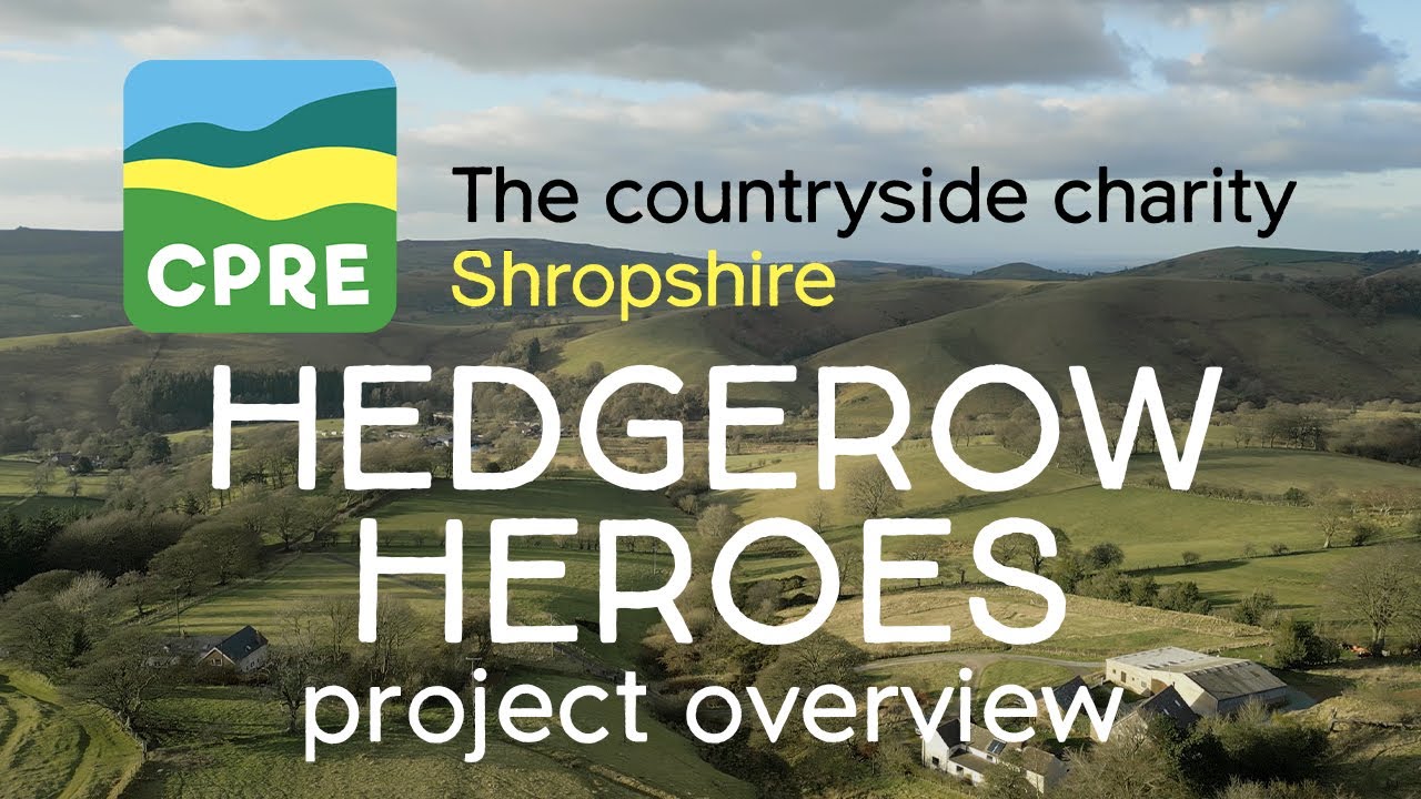 CPRE Shropshire's Hedgerow Heroes - Project Overview | RFW Photo Video ...