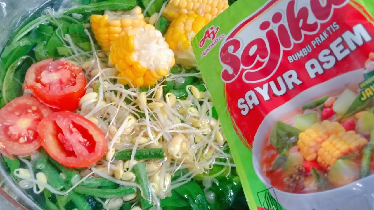 SUPER SEGER,SAYUR ASEM SAJIKU - YouTube