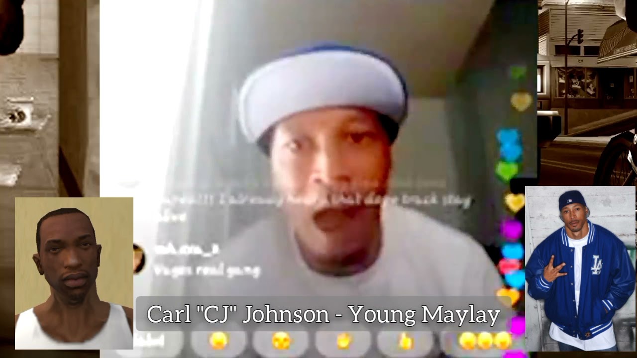 GTA San Andreas Actors on Camera: Carl "CJ" Johnson (Young Maylay ...
