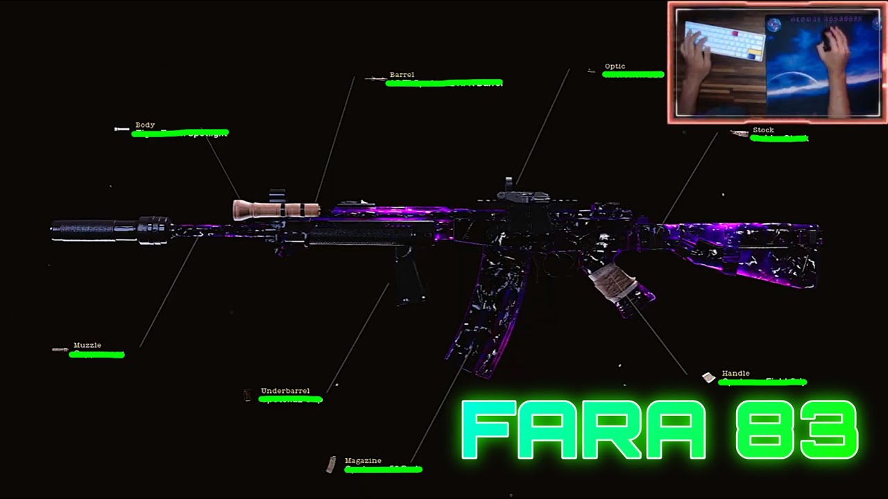 FARA 83 and AMP63 Streaking In Black Ops Cold War | Handcam ...