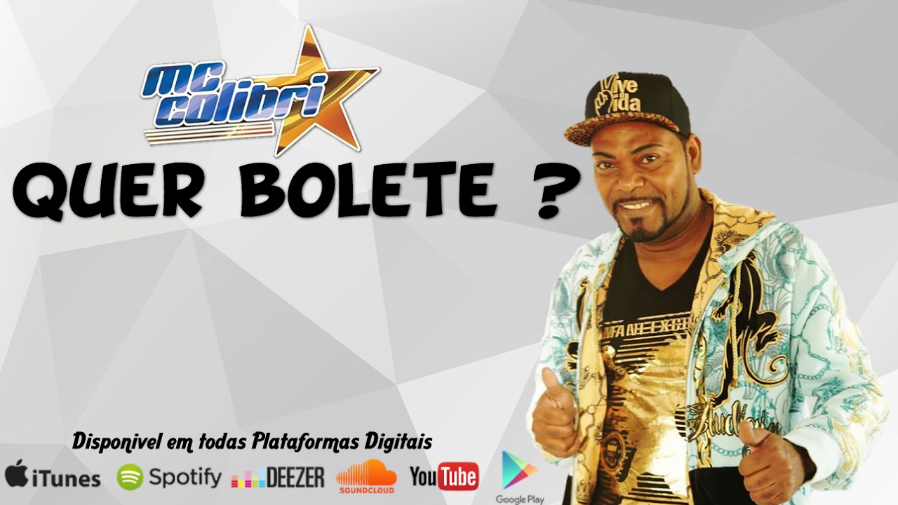 Mc Colibri - Quer Bolete (Renato Bruno DJ) (Áudio Oficial) - YouTube