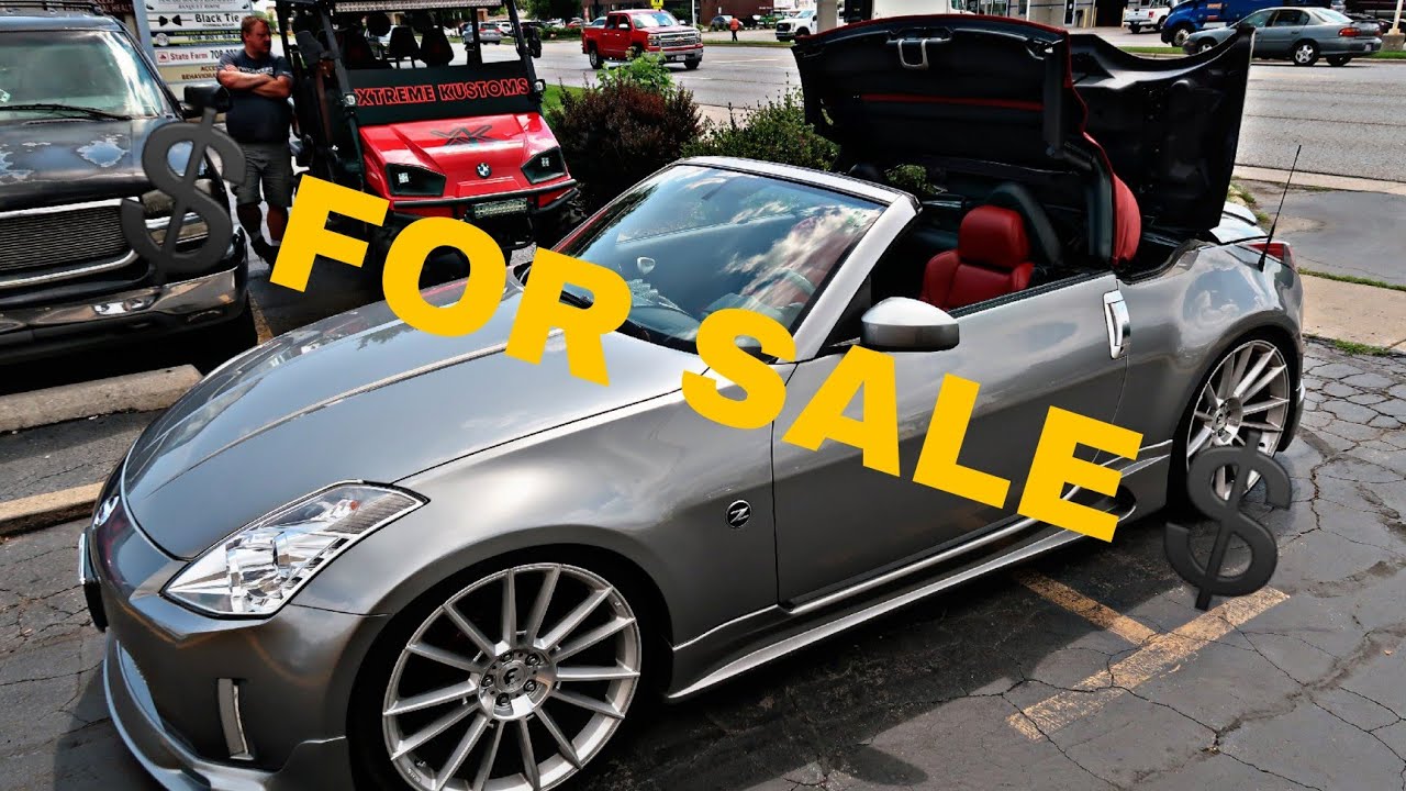 Reviewing this custom Nissan 350Z convertible🔥and its for sale💲💲💲 - YouTube
