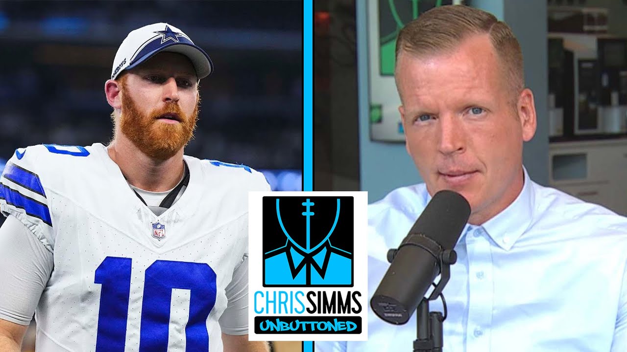 Will Trey Lance overtake Cooper Rush as Cowboys' backup QB? | Chris Simms Unbuttoned | NFL on ...