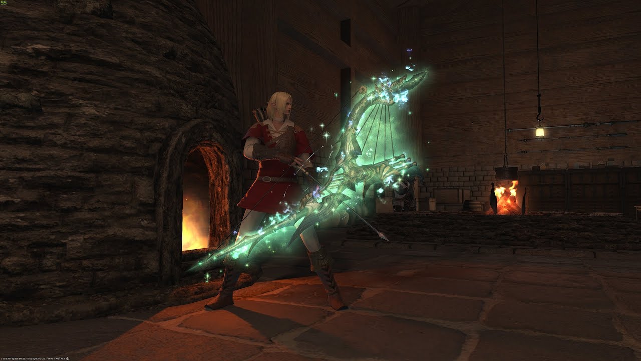 FFXIV Stormblood - Eureka Pyros Harp Bow - YouTube