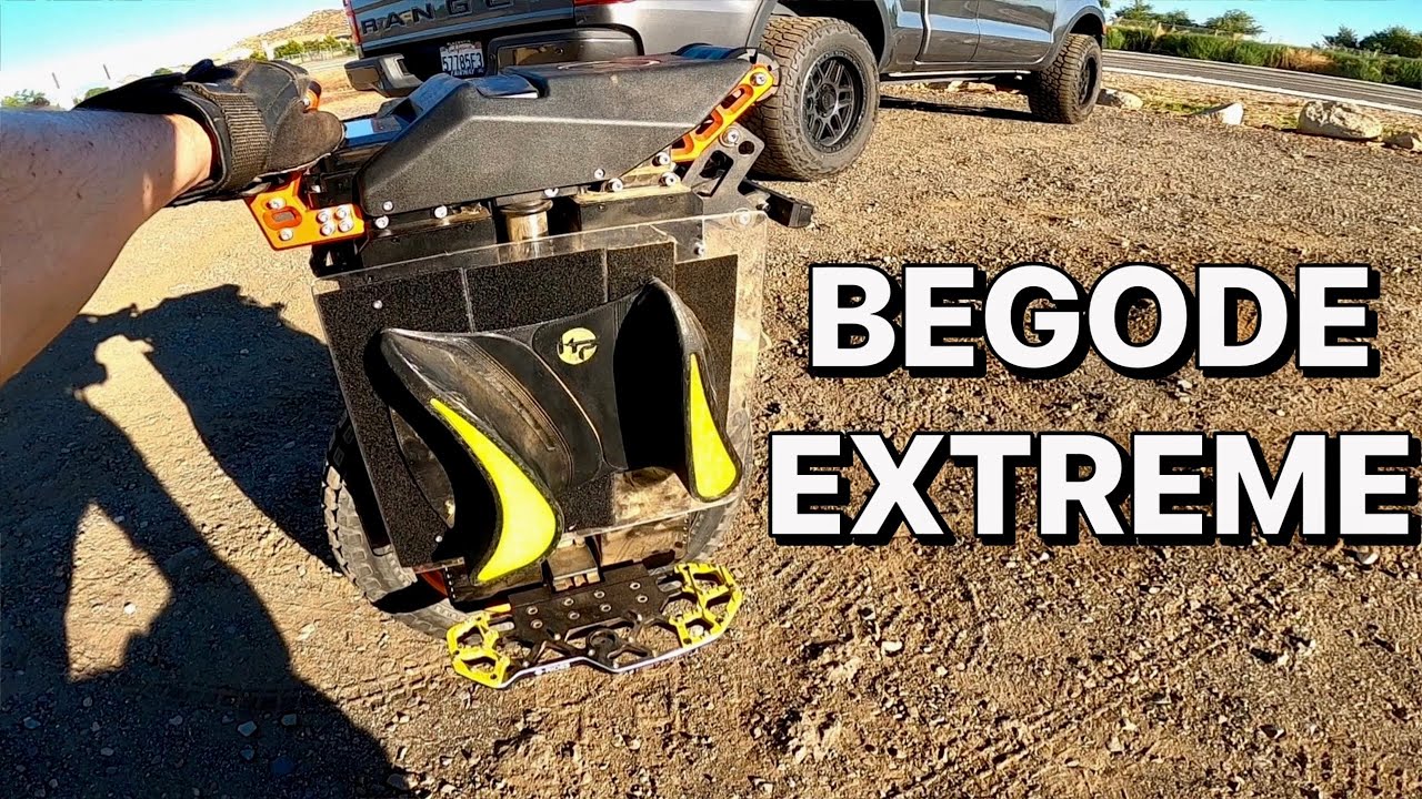 BEGODE EXTREME 40T // JUMP PARK REVIEW // EUC VLOG - YouTube