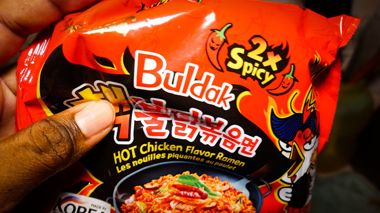 Spicy Challenge? Buldak 2x Spicy. First Try. - YouTube