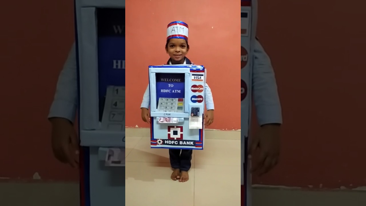 ATM Fancy Dress Competition Won First Price - YouTube