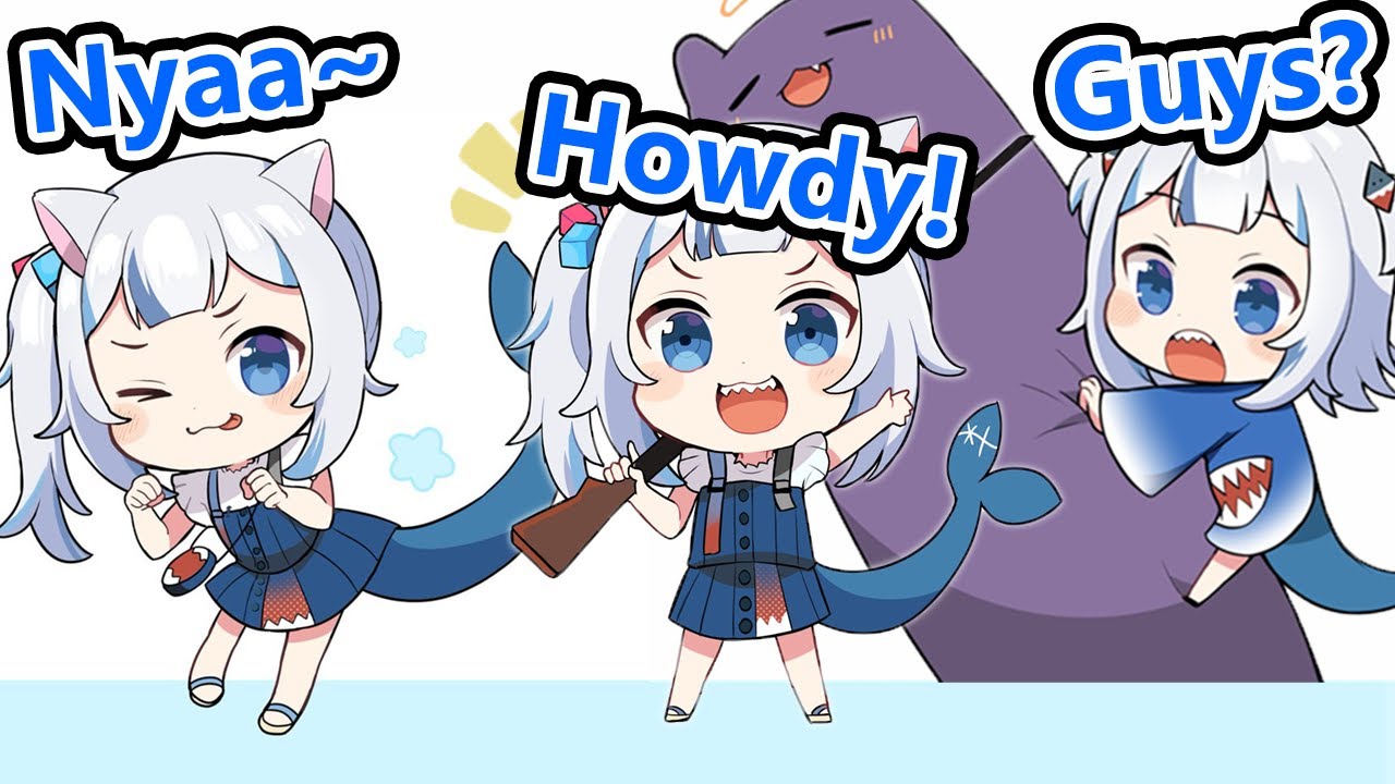 We are Gawr Gura and we are CUTE! - YouTube