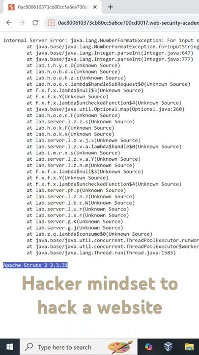 Hacker mindset to hack a website #hackingtutorial #informationdisclosure#learnhacking - YouTube