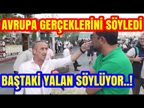 GURBETÇİ KORKUTAN SÖZLER SÖYLEDİ.BAŞTAKİ YALAN SÖYLÜYOR.