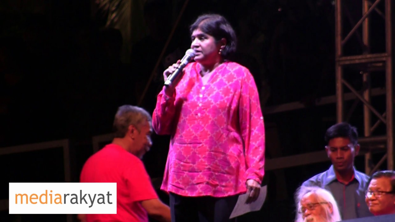 Ambiga Sreenevasan: Yes, I Am Biased In Favor Of Our Rakyat Malaysia ...