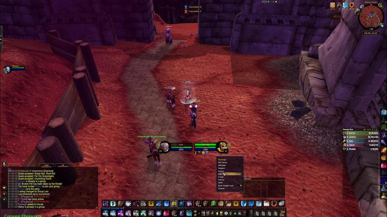TBC launch today! Warmane Onyxia Aoe - Mage Leveling - 60-65 - YouTube