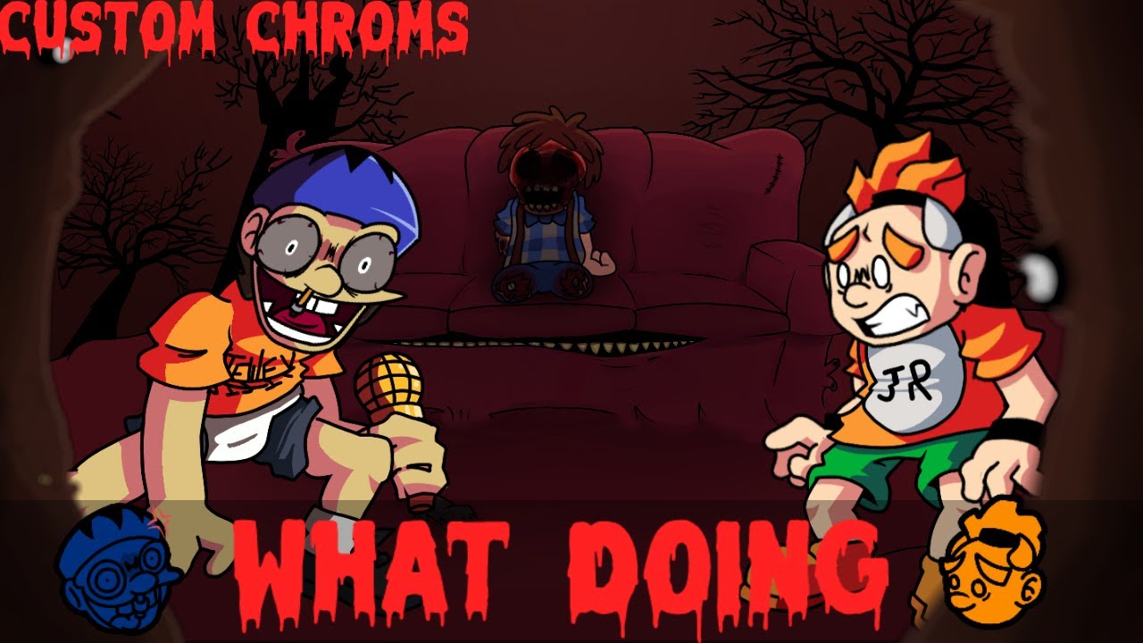 FNF What Doing but it's custom chromatics (FNF too slow sml mix) - YouTube