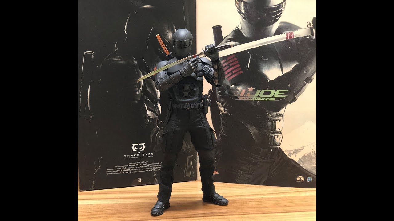 🥷🏻Hot Toys Snake Eyes of Arashikage Ninja Clan 1/6 Scale Figure GI Joe ...