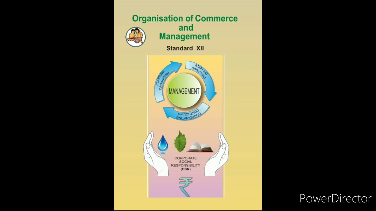 12th commerce ORGANISATION OF COMMERCE AND MANAGEMENT chapter 1 part 1 ...
