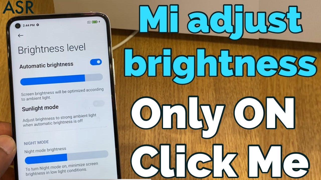 how to adjust brightness on phone How to set brightness in android ...