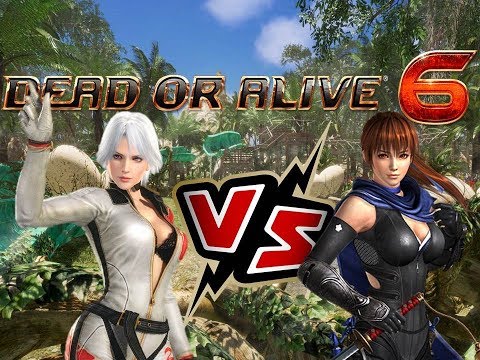 DOA 6 Kasumi Vs Christie Go Pterodactyl!!!