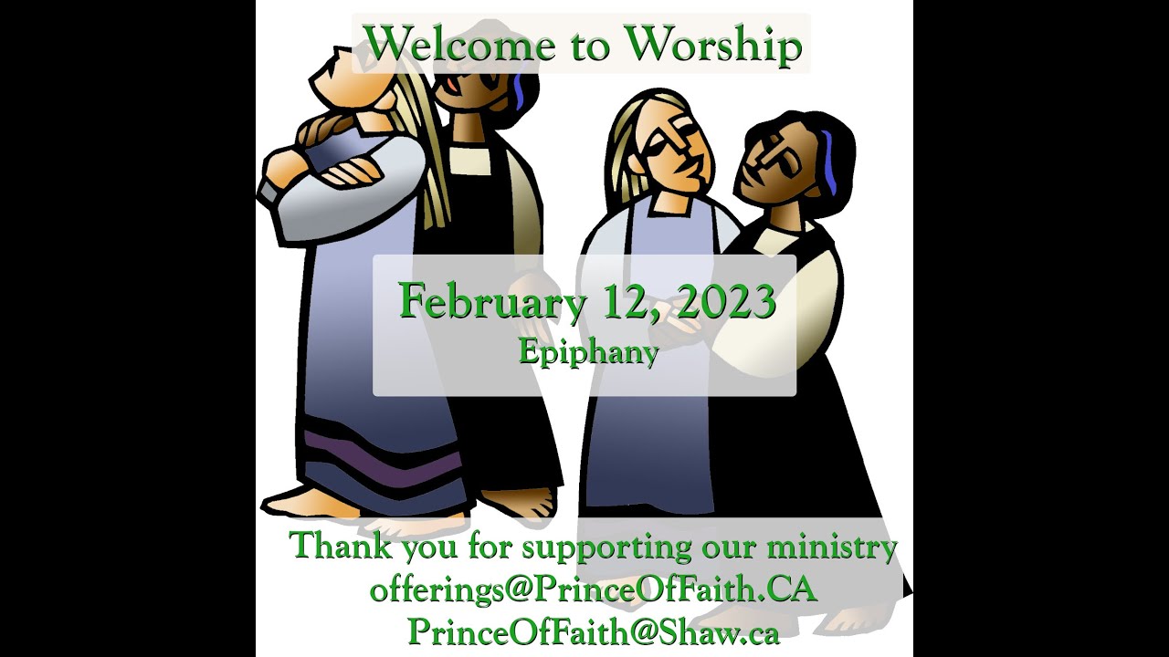 Welcome to Worship for Sunday February 12, 2023 - YouTube