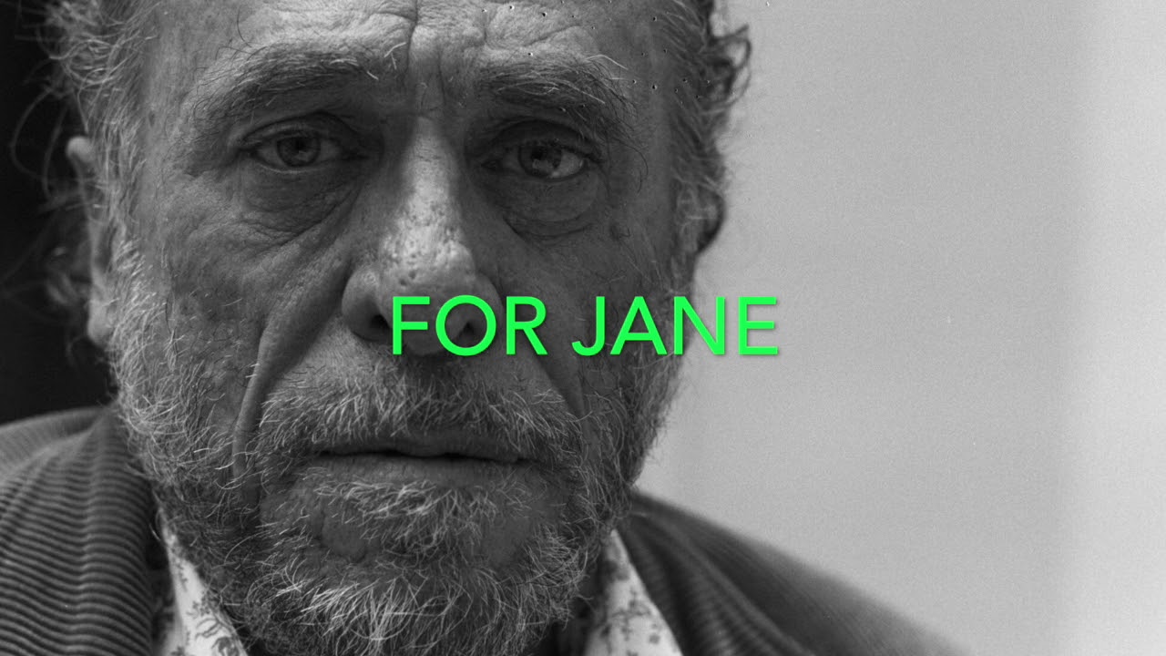 For Jane Poem (Dealing With Grief) - Charles Bukowski - YouTube