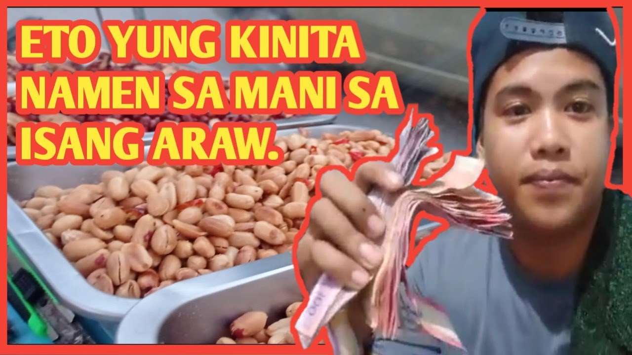 MAGKANO KINITA NG MANI SA ISANG ARAW ? PANUORIN HANGANG DULO - YouTube