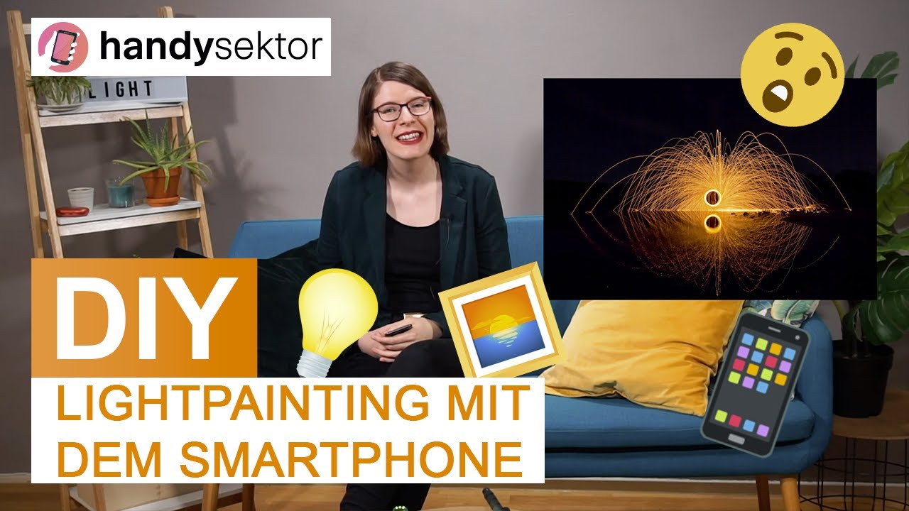 MALEN mit LICHT?! So geht Lightpainting mit dem Handy! - YouTube