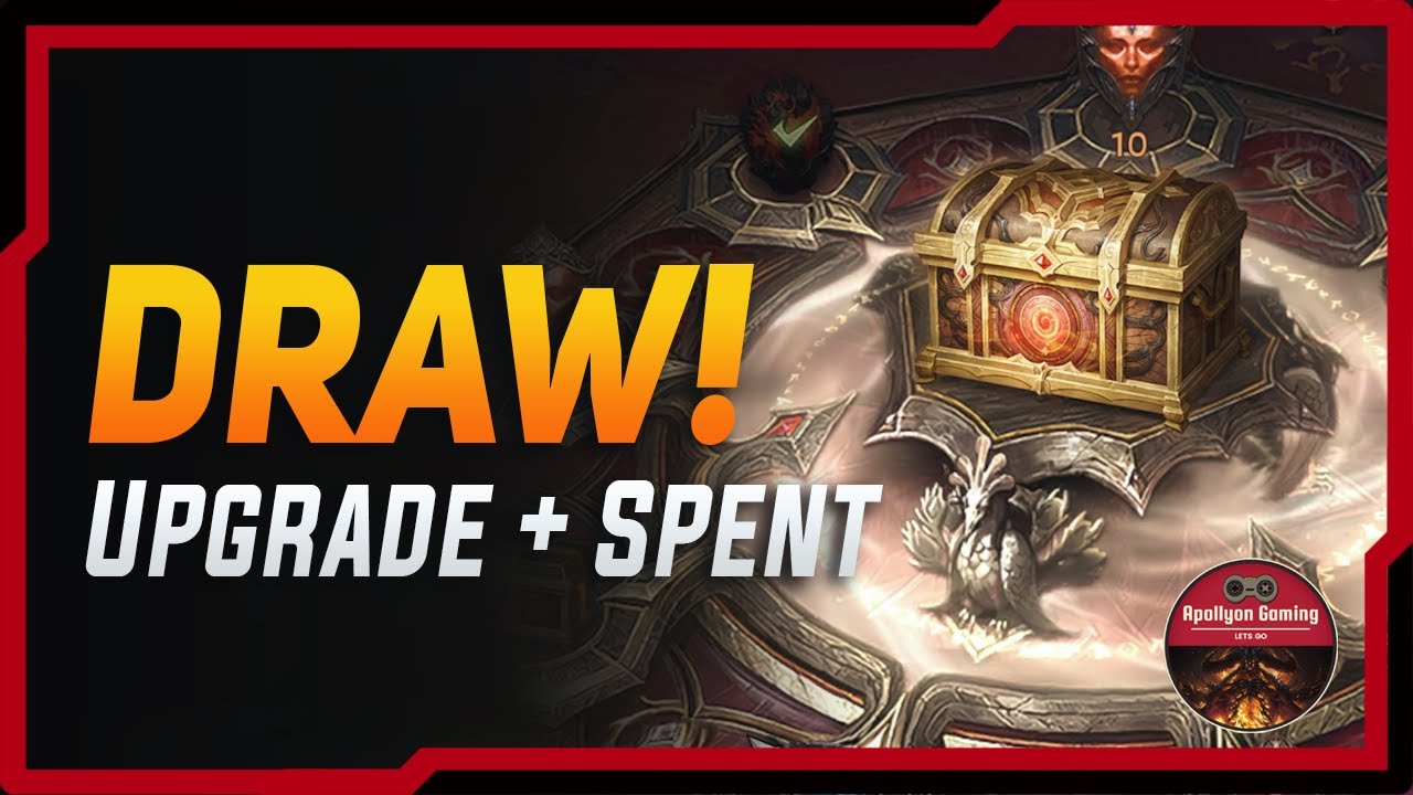 DRAW UPGRADE - SPENT - Diablo Immortal - YouTube