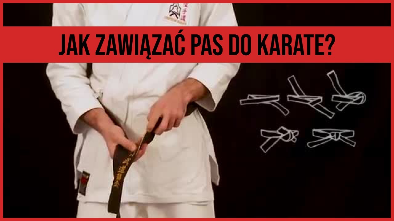 Jak zawiązać pas do karate? - YouTube