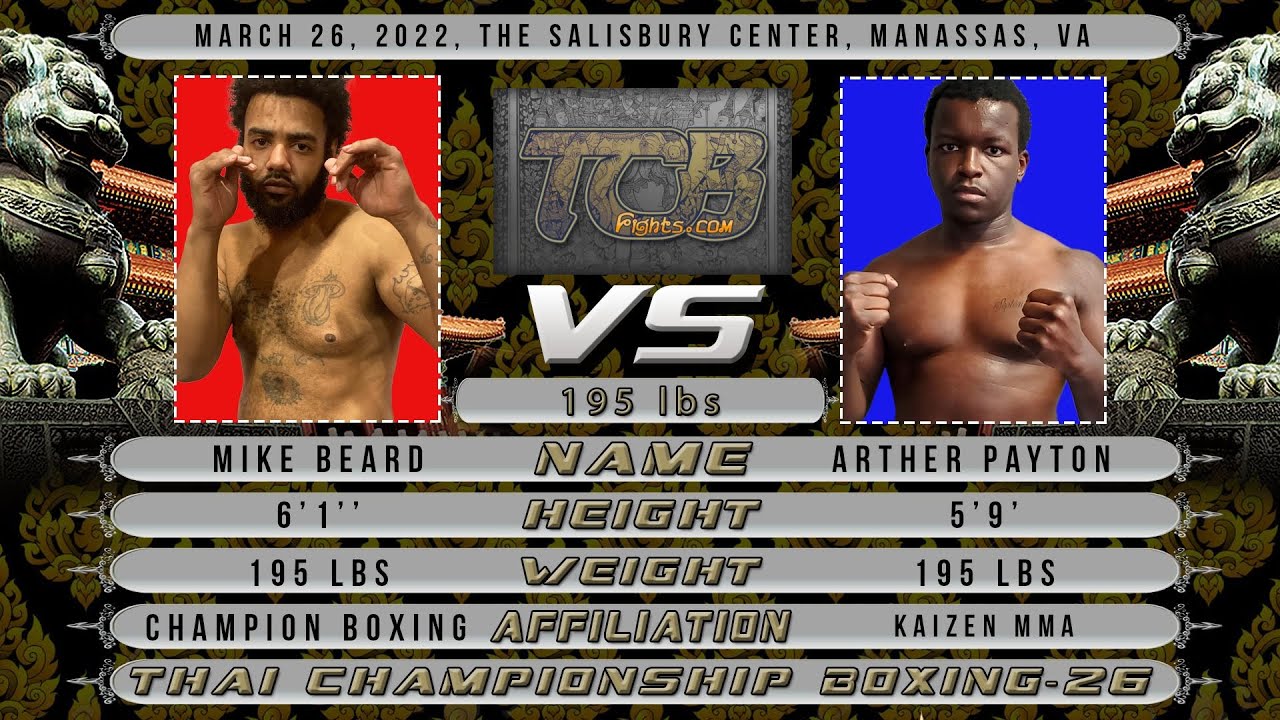 TCB 26 - Mike Beard vs Arthur Payton - YouTube