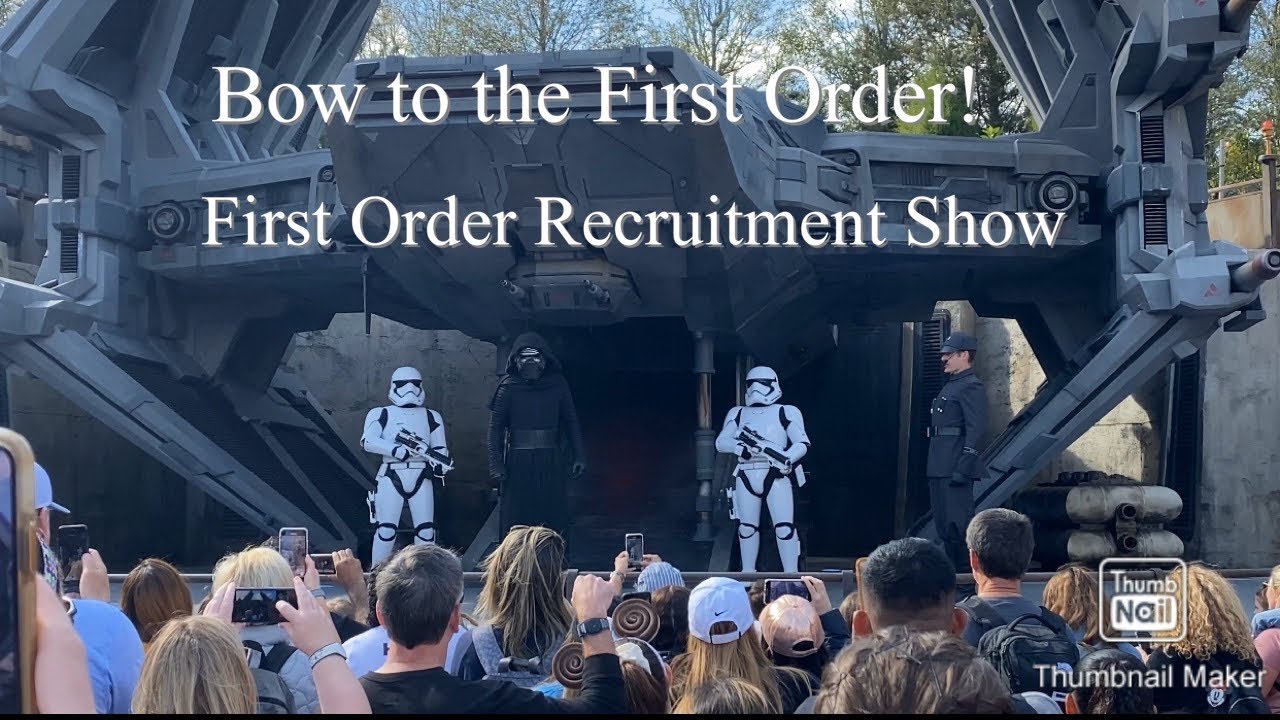 Show Cam: First Order Recruitment Demonstration (4K) - YouTube