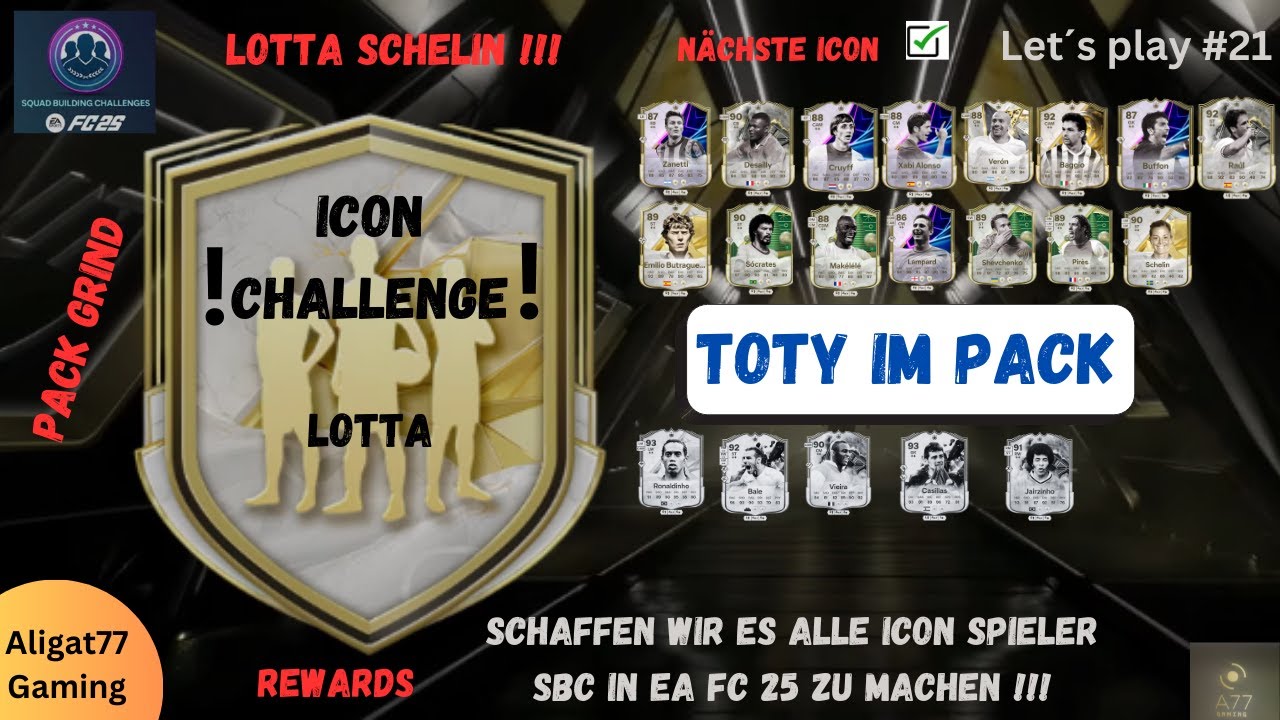 Let´s Play EA FC 25 Challenge #21, Lotta Schelin+TOTY im Pack ,deutsch ...