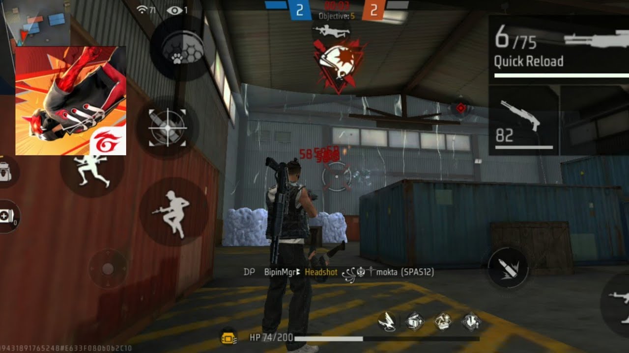 FREEFIRE GAMEPLAY WITH COMMENTARY | Bipin Mgr - YouTube