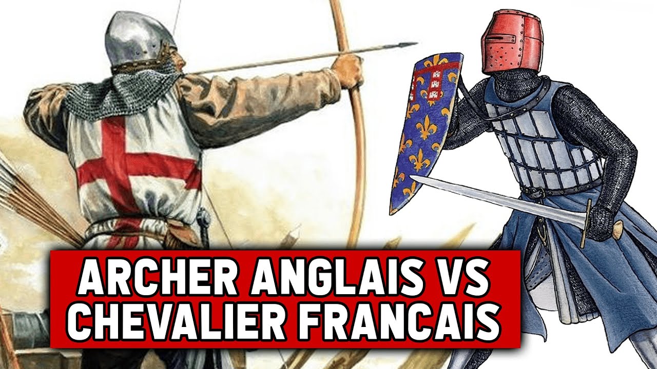 ⚔️ POURQUOI L'ARCHER ANGLAIS DOMINAIT LA CAVALRIE FRANCAISE AU DEBUT DE ...