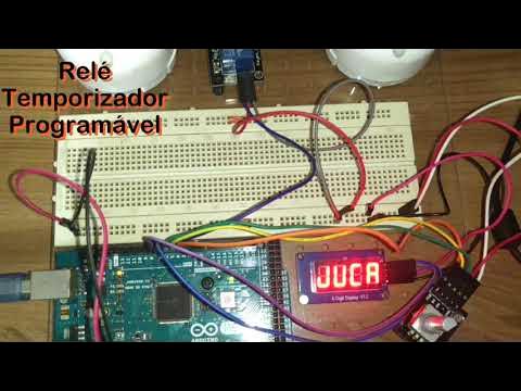 Relé Temporizador Programável com Arduino (Projeto JUCA) - YouTube