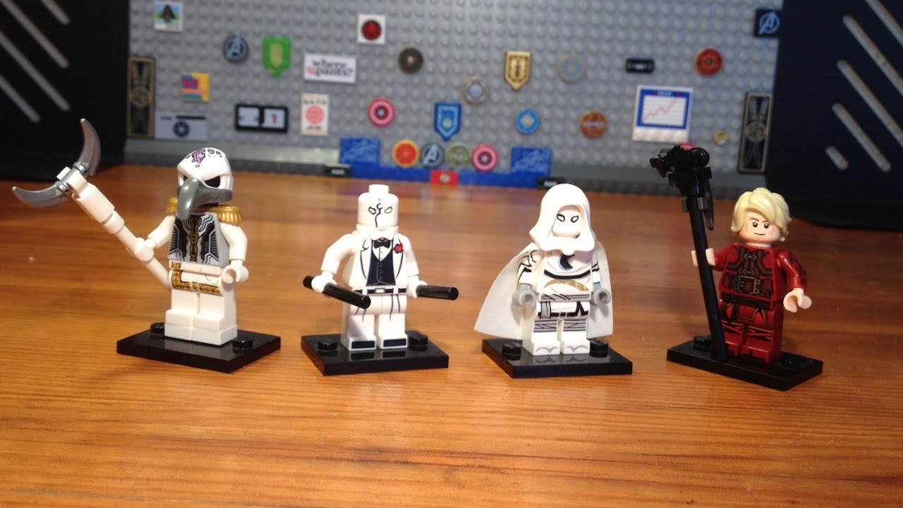 Lego Marvel Moon Knight Customs - YouTube