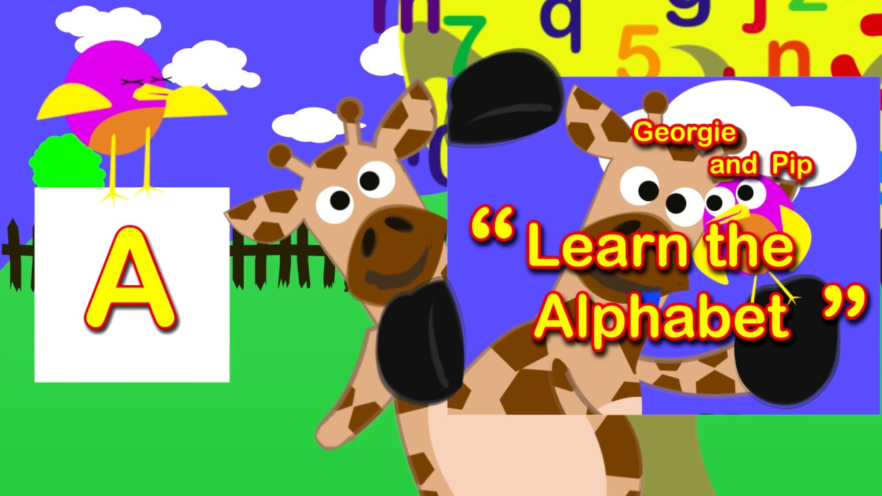 ABC Georgie and Pip Learn the Alphabet - YouTube
