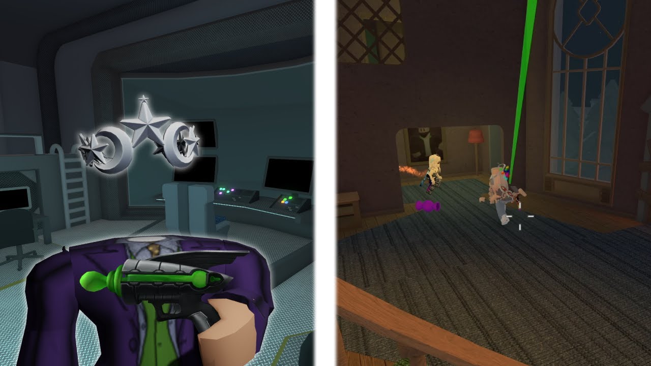 PLAYING MM2 AS THE JOKER! (RAYGUN GAMEPLAY) - YouTube