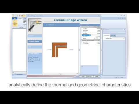 TerMus BRIDGE Tutorial - Creating a Thermal Bridge using the Wizard - ACCA software