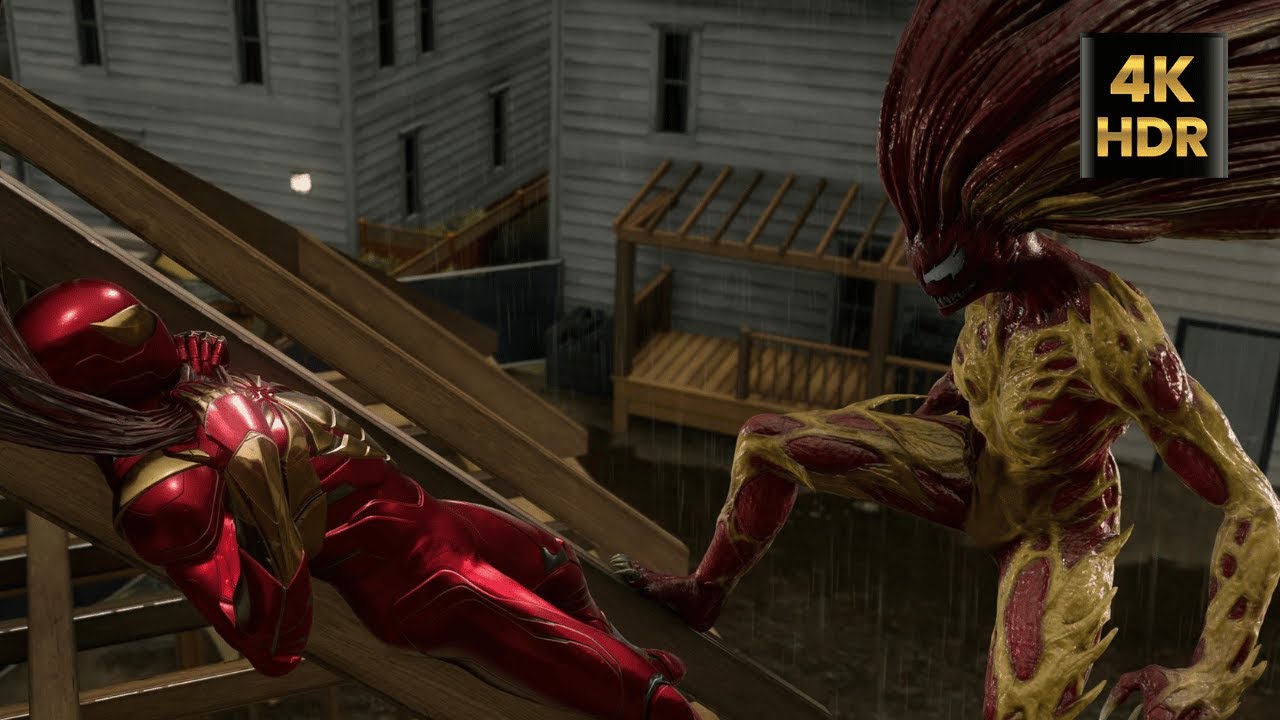 Iron spider vs Scream - 4k HDR - Ultimate difficulty - Marvel's Spider ...