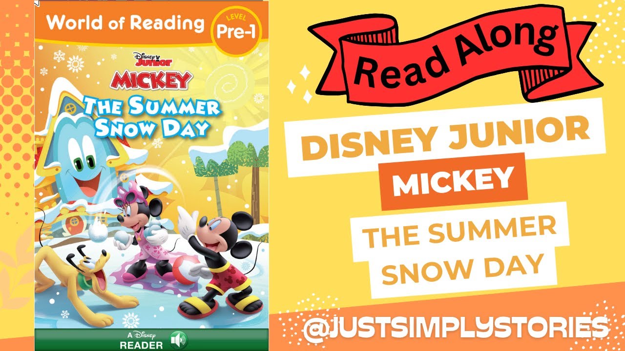 World of Reading: Mickey Mouse Funhouse: The Summer Snow Day | Simply ...