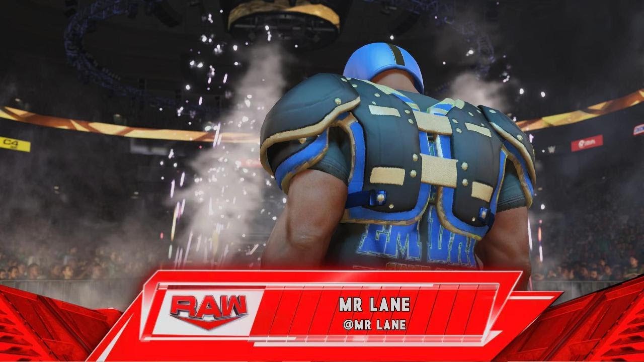 WWE 2K23 Mr. Lane's Triple Threat match - YouTube