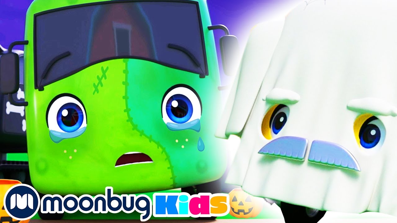 Watch Out for the GRIZZLY GHOST! Halloween Special | Go Buster | Baby ...