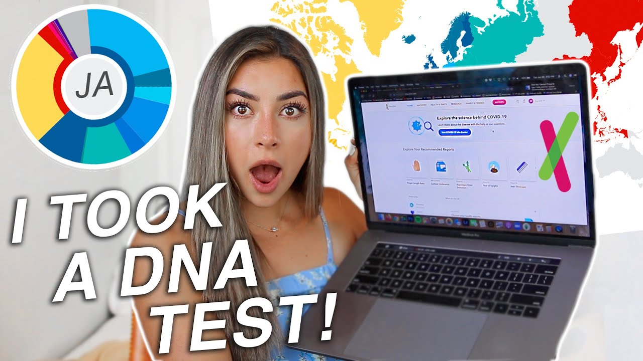Mixed Girl Takes a DNA Test! Finding out the TRUTH.. 23andMe DNA Test ...