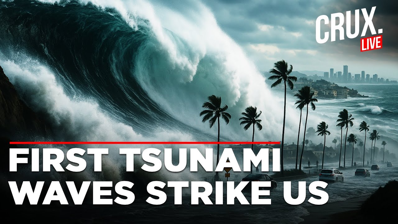 LIVE | US On Alert, First Tsunami Waves Strike Northern California and ...