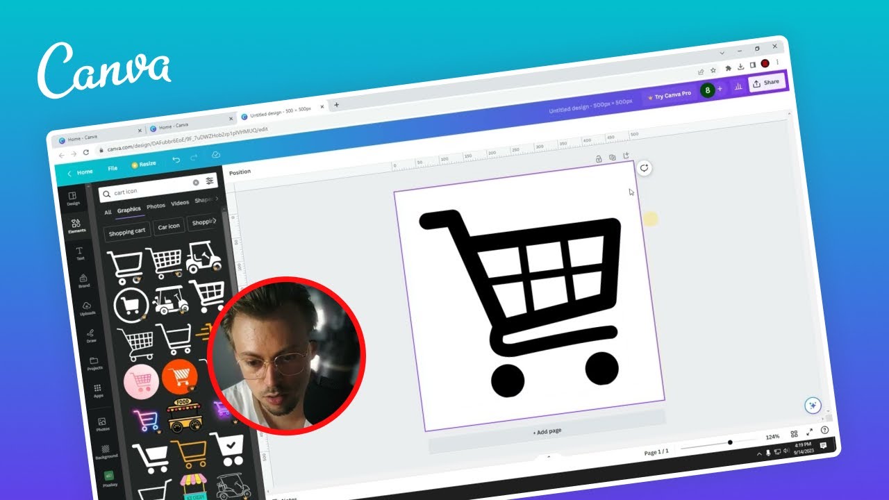 Can I download icons from Canva - YouTube