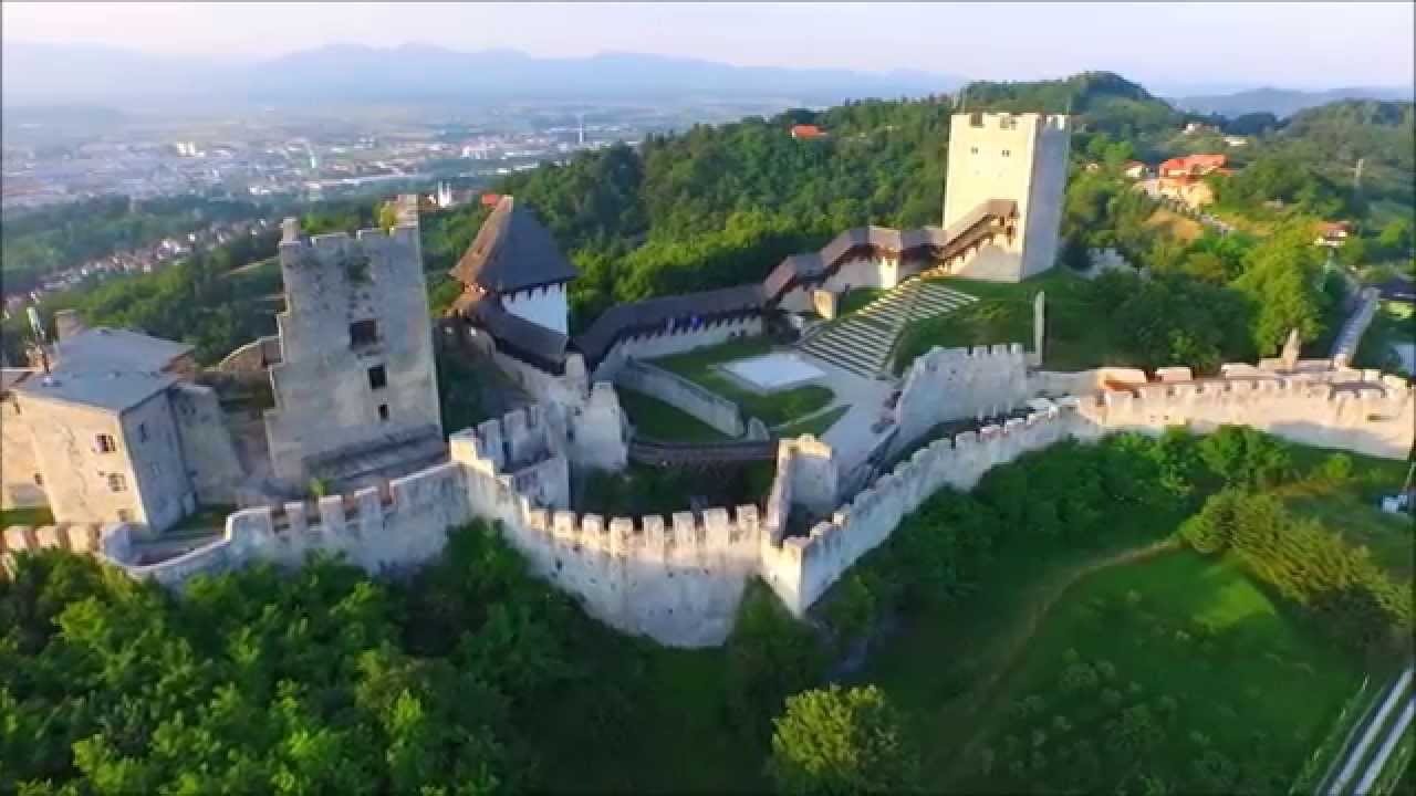 DJI Phantom 3 - Celjski grad - YouTube