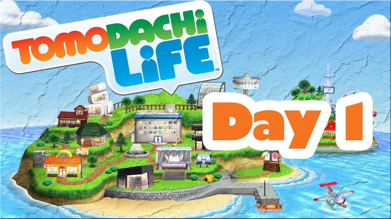Tomodachi Life: Day 1 - "Welcome to the island" - YouTube