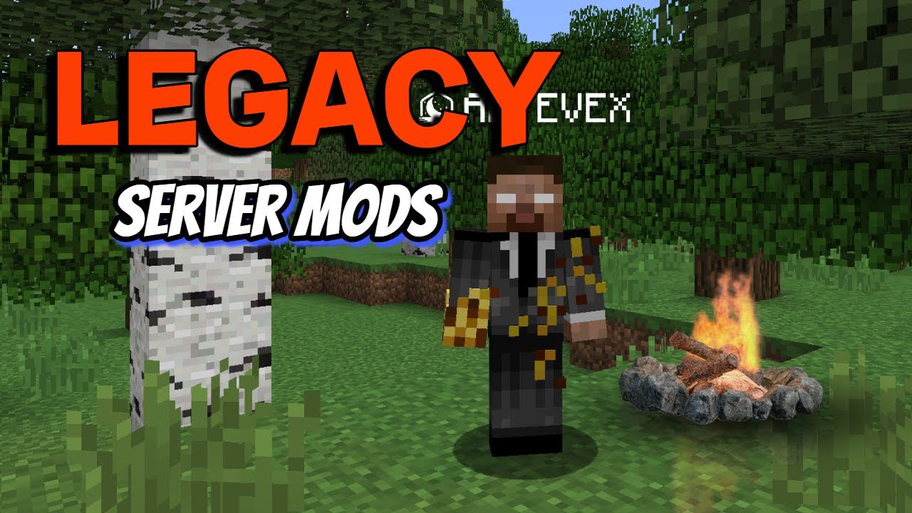 HOY SE ABRE LEGACY SERVIDOR CON MODS 1.12.2 - YouTube